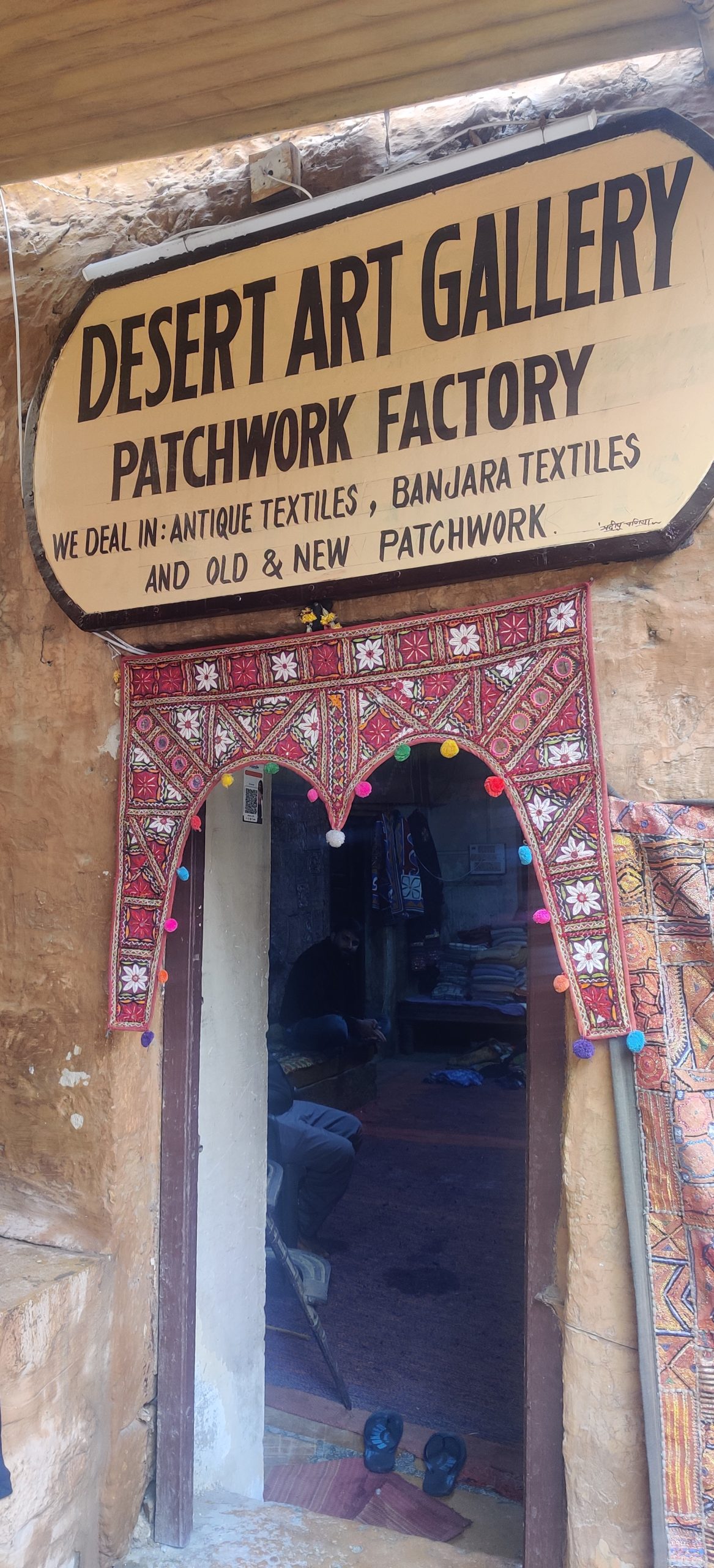 Village Women’s Patch Work In Jaisalmer, Rajasthan